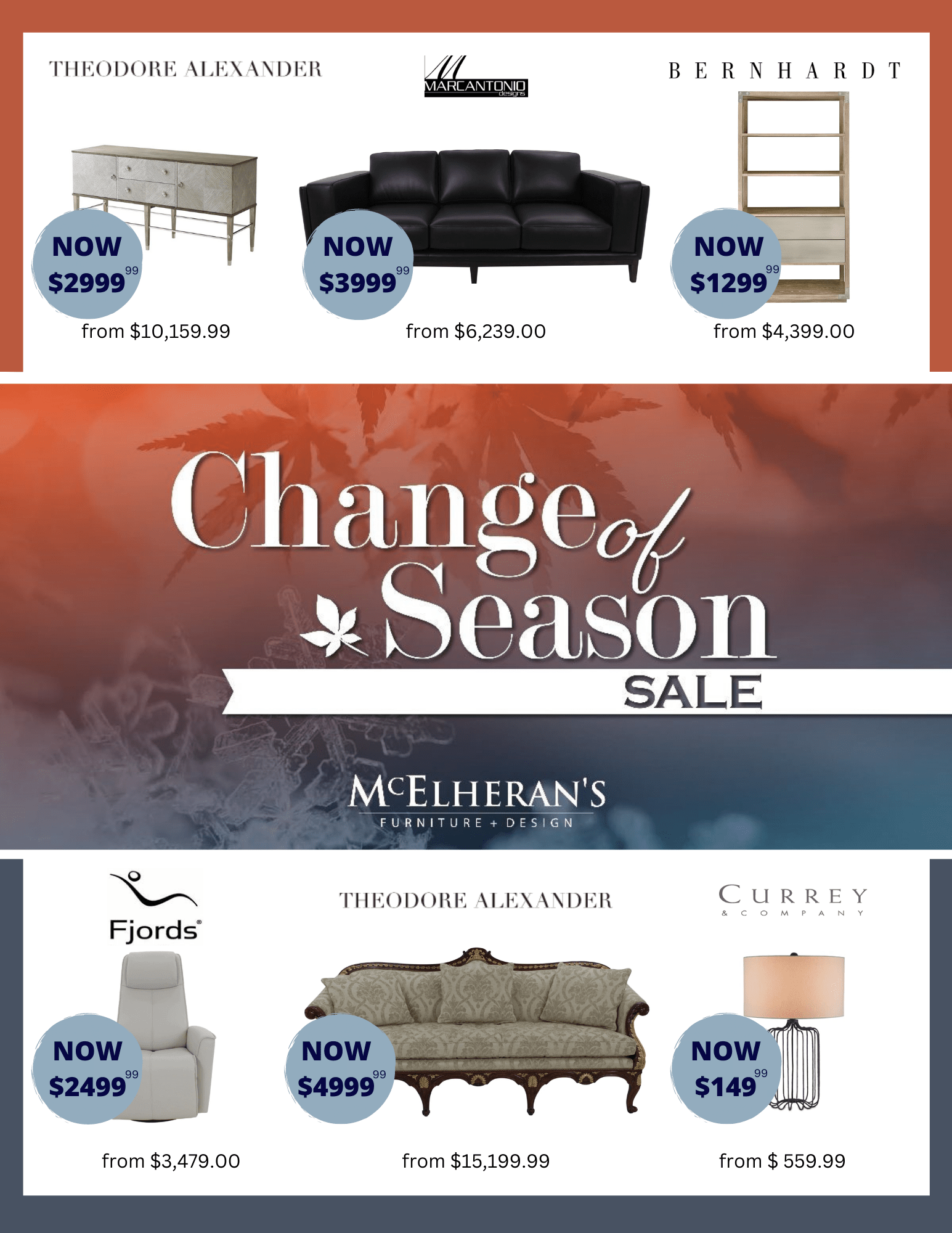 Change of Season Sale